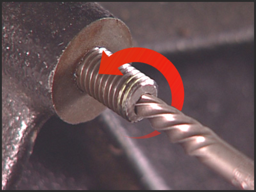 Kako izvaditi polomljeni šaraf